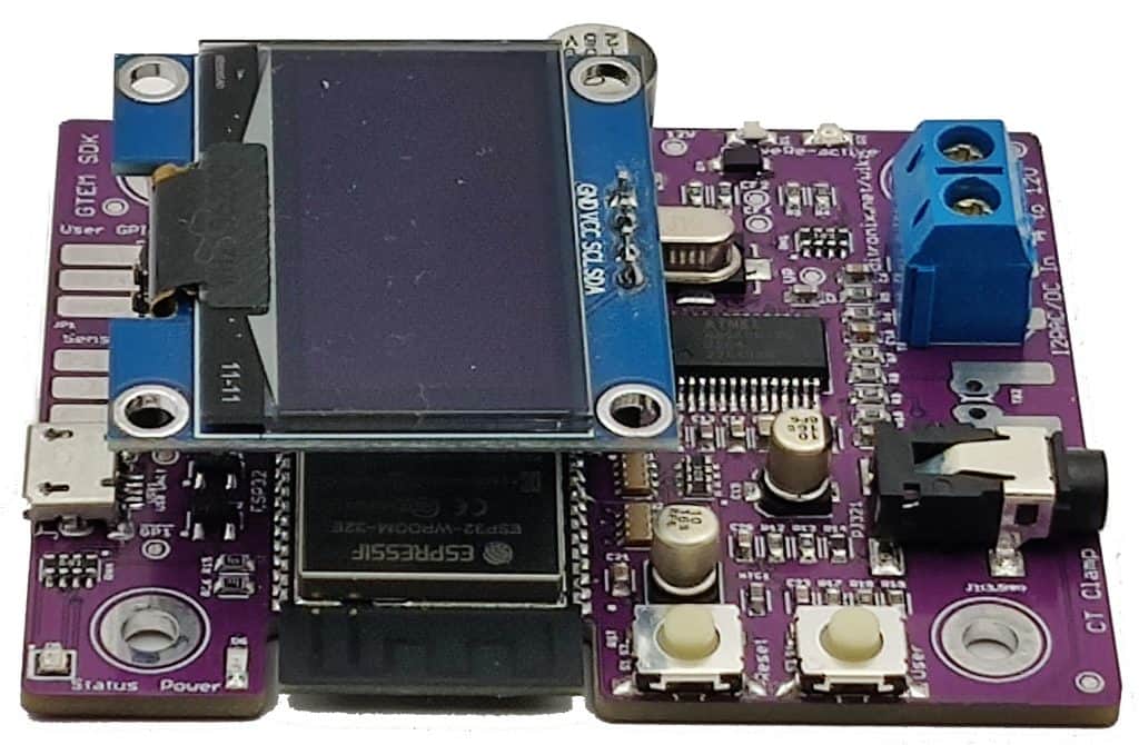 GTEM-ESP32-ATM90E26-v1-2212-104-PCB-OLED – DitroniX.net Electronic Innovation IoT Designs