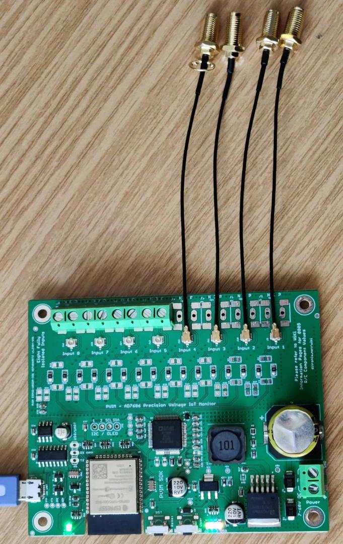 PVIM-ESP32-AD7606-SDK-1.2304.101-Beta-Terminal-U.FL-Pigtails-SMA