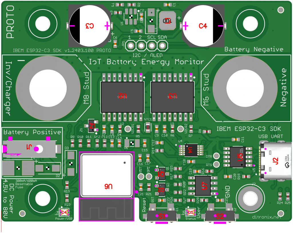 IBEM ESP32C3 IoT Battery Energy Monitor SDK (NEW for March 2024)